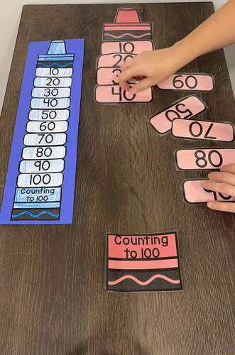 Skip Counting by 10's | 100th day of school activities | TPT