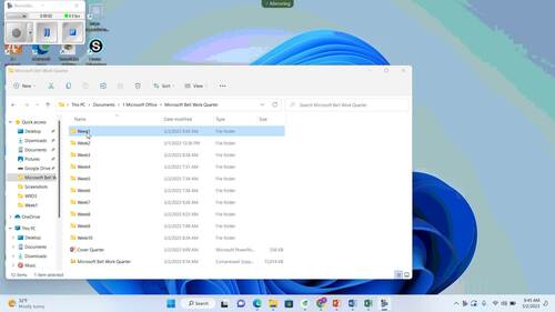 Microsoft Office 365 Daily Bell work. First Quarter by Teacher State of ...