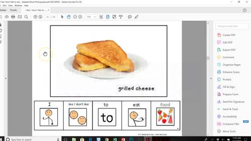OPINION:I like...I don't like... to Eat... Adapted Book by AdaptEd 4 ...