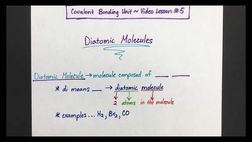 diatomic molecules examples