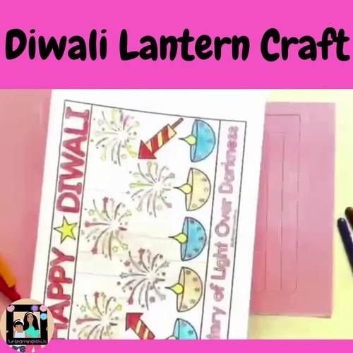 Diwali Lantern Craft | Diwali Craft | Holiday Around The World Craft