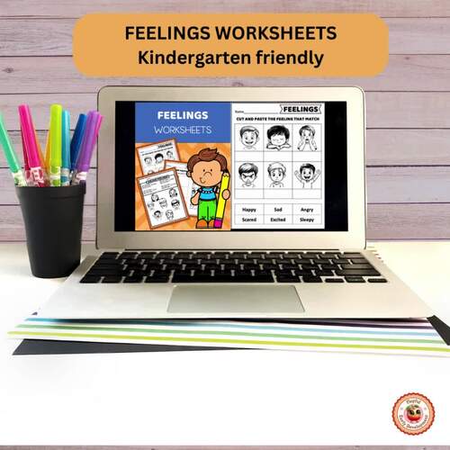 Feelings worksheets pack by Playful Early Development | TPT