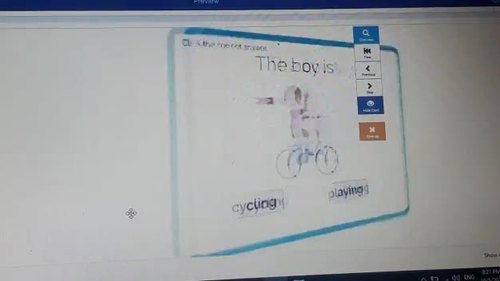 Action Words Boom Cards for Distance Learning and Speech Therapy