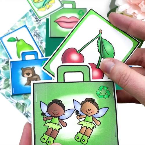 Earth Day Rhyming Pairs Activity - Recycle Activity Earth Day Literacy ...