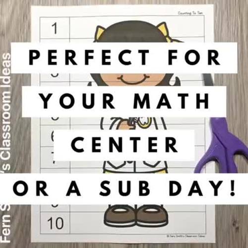 Number Puzzles | Numbers 1 - 20 | Counting On With Community Helpers