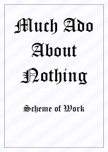 GCSE English Literature Much Ado About Nothing Worksheets | TPT