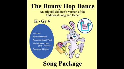 Easter Song and Dance: “The Bunny Hop Dance” - Song Package | TPT