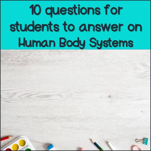 Human Body Systems Valentine's Day Color by Number| Valentines Science ...