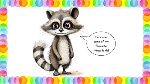 Letter "r" Phonics Alphabet Lesson | Quirky Characters Roger Raccoon