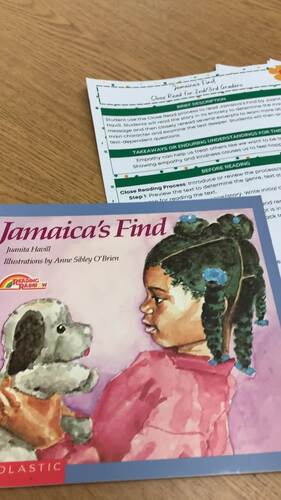 Close Read for Younger Students using Jamaica's Find by Love2ndGrade