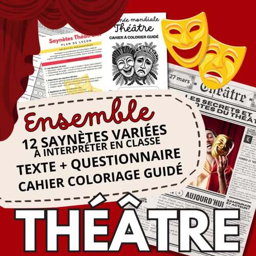 Atelier de Théâtre | Saynètes à Jouer | Lecture, Interprétation & Mise ...