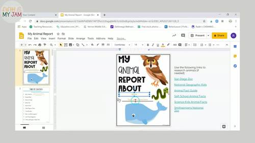 Animal Research Packet Animal Magazine Project by Fifth is my JAM