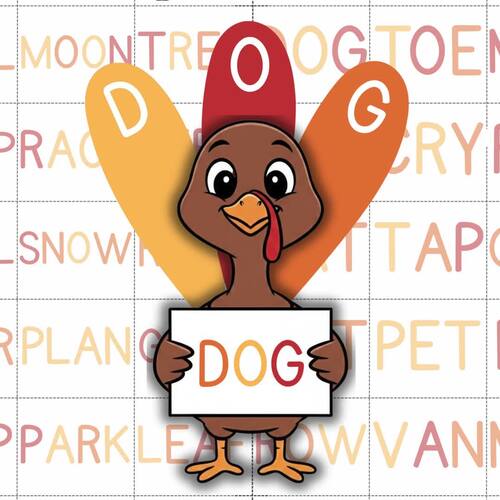 Build a Turkey Spelling Game: Fun, Hands-on Thanksgiving Literacy ...