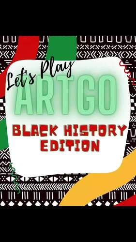 ARTGO: Black History Edition by KasCade Art | TPT