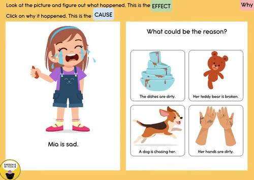 Boom™ Cards Cause-Effect for Young Children Bundle by Speechie Witchie