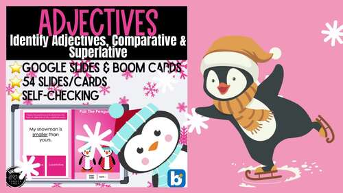 Winter Adjectives Review Game: Comparative & Superlatives | TPT