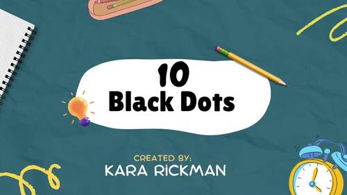 10 Black Dots: For Math Workstations by Create Your Balance With Literacy