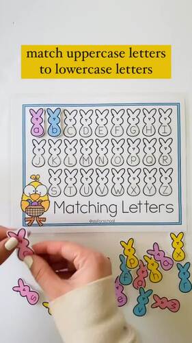 Easter Learning Mats: Math & Literacy Centers {1st Grade} by S is for ...
