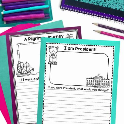 Seasonal Writing Prompts | Fall Winter Spring Writing Activities