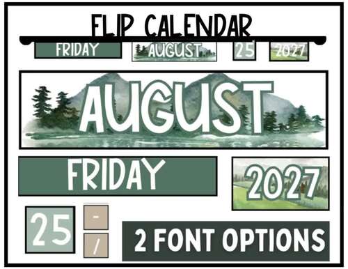 Mountain Classroom Decor Bundle | Editable Bulletin Boards, Labels & Slides