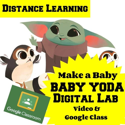 Distance Learning: Baby Yoda Lab (Audio Explanation) by Simons Says Science