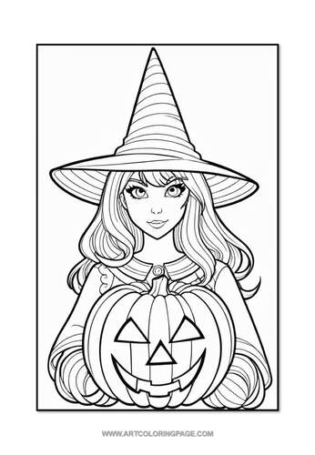 Halloween: Color Page Witch Vol 9: Your Ultimate Magical Adventure!
