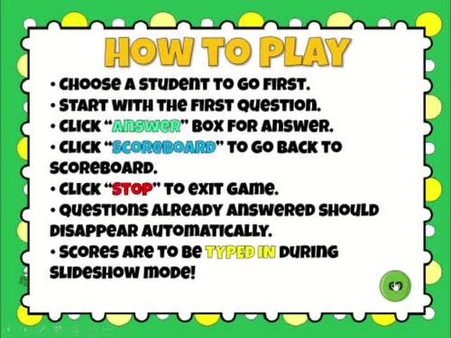 Time to Half Hour Student vs Student Powerpoint Game by Teacher Gameroom