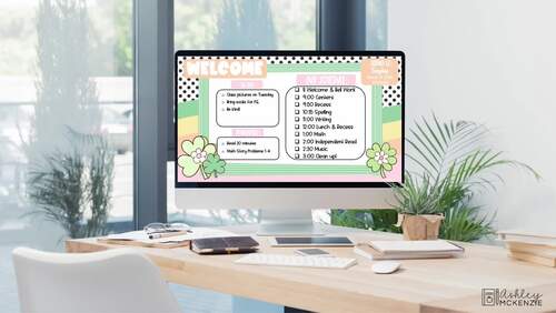 March Slides St. Patrick's Day Morning Slides Lucky Goose Google Slides ...