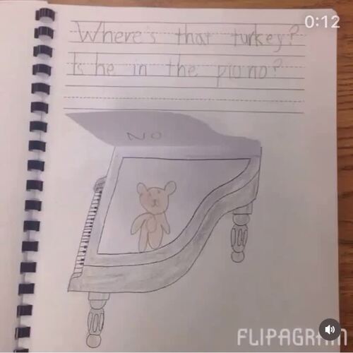 Where's That Turkey? - Interactive Thanksgiving Writing Project | TPT