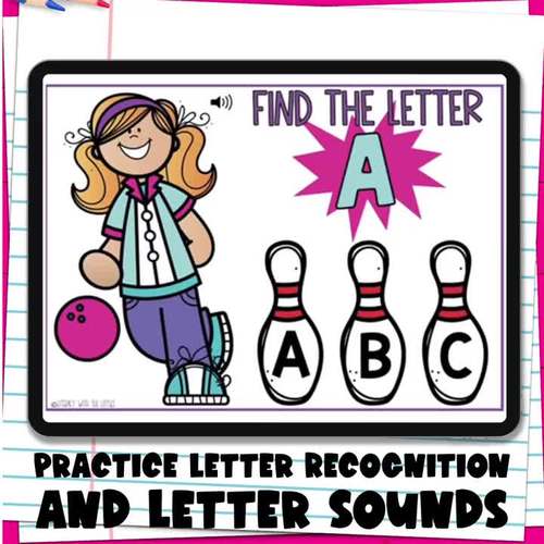 Alphabet BOOM Cards | Letter and Sound Practice by Literacy with the ...