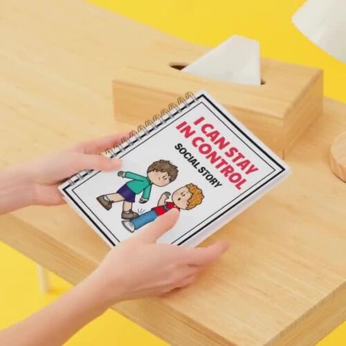 Impulse Control Social Story W/ Poster Reflection Emotional Regulation ...