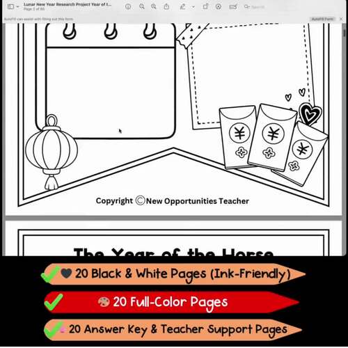 Chinese Lunar New Year Research Project | Year of The Horse February 2026