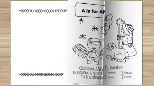 My Nativity ABC: Christian Bible Activity and C by Creative Classrooms ...
