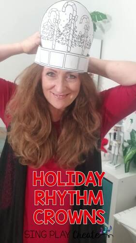 Christmas & Holiday Rhythm Crowns, Headbands, Hats: Decoding Rhythm ...