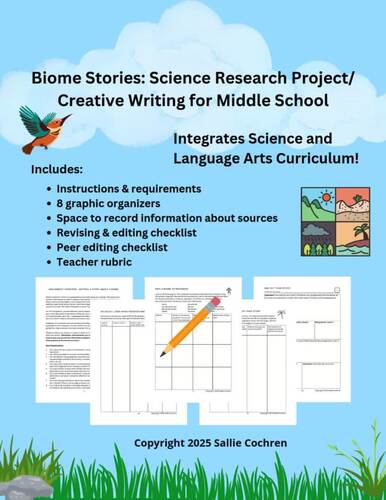 Biome Stories: Science Research Project & Creative Writing, 6th 7th 8th ...