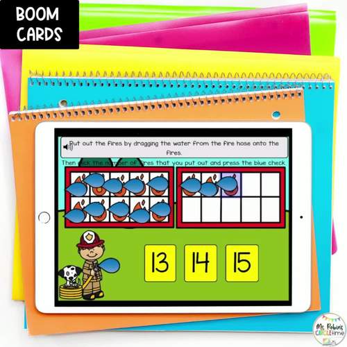 Fire Safety Counting | Numbers 1-20 by Ms Robin's Circle Time | TPT