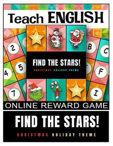VIPKID Rewards Christmas FIND A STAR REWARD GAMES ESL by Learn Love Laugh