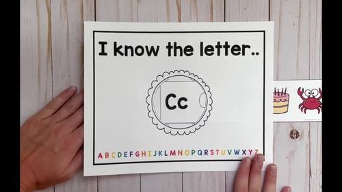 I Know the Alphabet, Letter Identification, Beginning Letter Sounds
