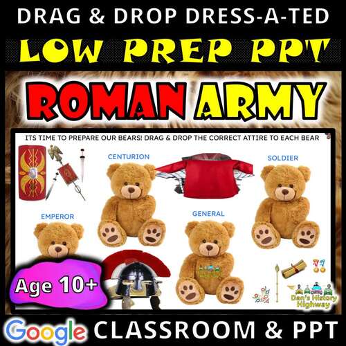 What Was Life Like in the Roman Army? | Teddy Bear Project | TPT