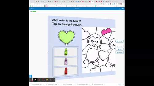 What Color Is the Heart -- Valentine's Color Recognition Activity BOOM ...