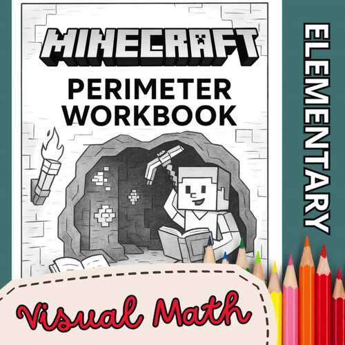 Minecraft Perimeter Worksheets | Grid Geometry & Math Practice for ...