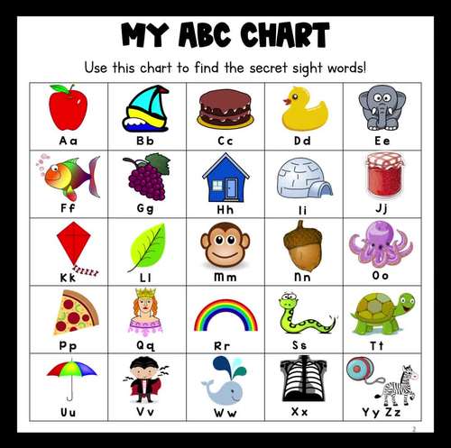 Secret Sight Words Centers | Task Cards by The Teachers Corner Blog