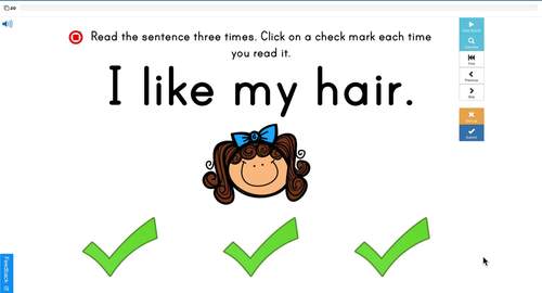 Sentence Fluency | Beginning Reader Books | Boom Cards™ by Hunt 4 Treasure