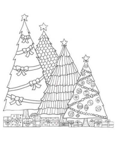 Christmas Coloring Book by Little Ella Learner | TPT