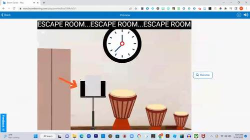 Bass Clef Staff Space Note Escape Room (Boom Cards) | TPT