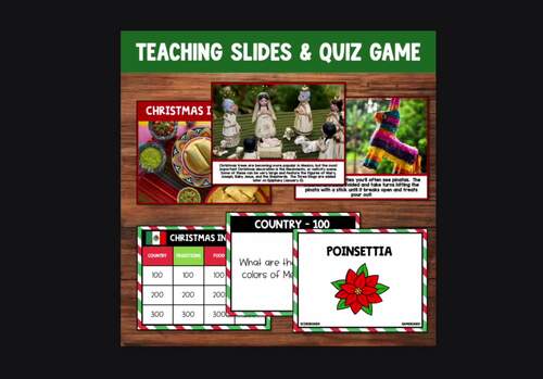 Holidays Around the World Packet - Christmas in Mexico - Printable/Digital