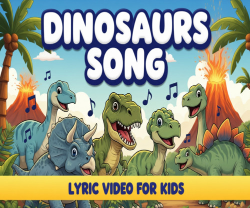 Dinosaurs Song and Lyrics Video for Elementary Science | TPT
