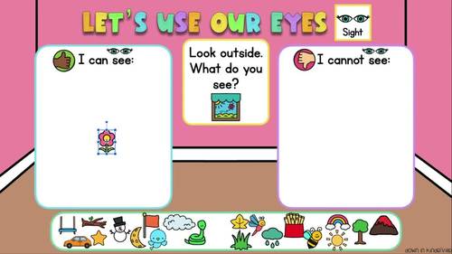 Digital 5 Senses Activities for Distance Learning | Google | TPT