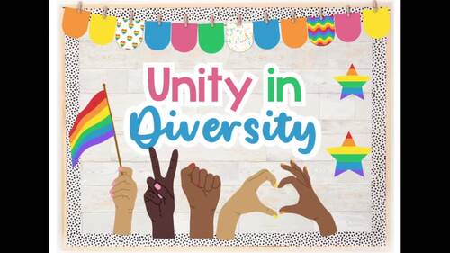 LGBTQ+ Pride Month Decor Bulletin Board & Door Decor, Editable by ...