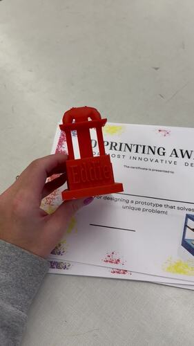 3D Printing Class Award Certificates! by STEAM Treasure Trove | TPT